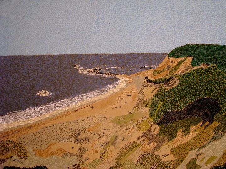 South east beach Block Island - Byroart - Paintings & Prints ...