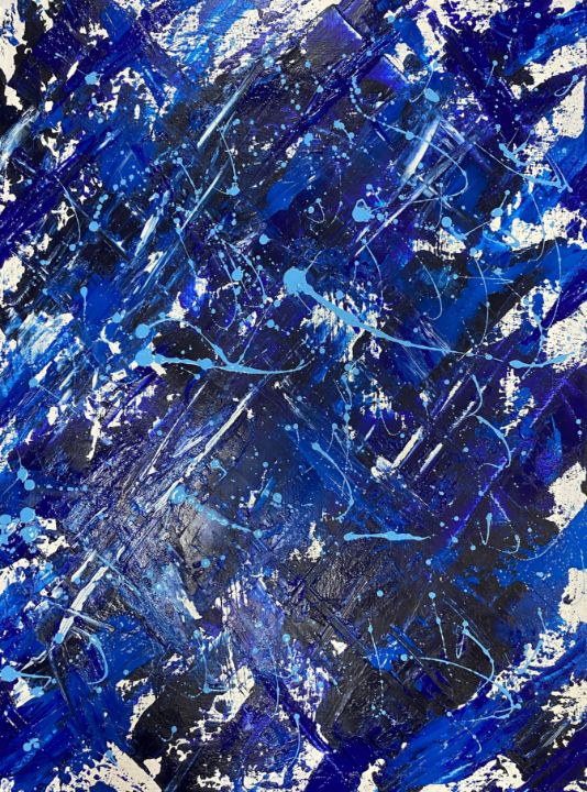 Abstract 17 - Joshua Kelly - Paintings & Prints, Abstract, Movement ...