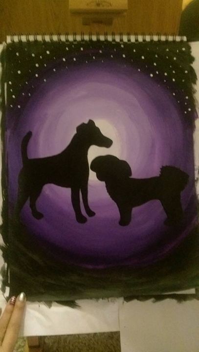 Puppy Love - Sarah Bennett - Paintings & Prints, Animals, Birds, & Fish ...