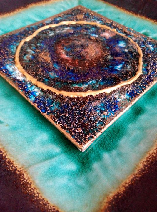 Oceanic depths - Moon Art and Sunshine - Paintings & Prints, Abstract ...