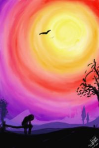 Loneliness - Kalpa1lanka - Digital Art & AI, Abstract, Landscape - ArtPal