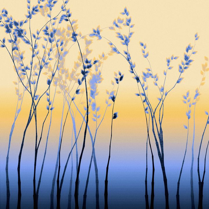 Spring Aspen - Susan Maxwell Schmidt | Art on the Edge - Digital Art ...