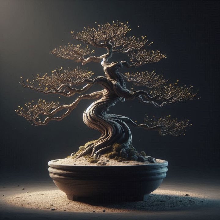 Bonsai plant - gorgeous art - Digital Art & AI, Flowers, Plants ...