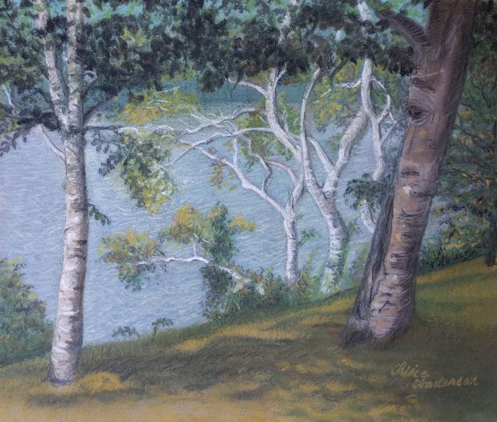 Paper Whites in Norton Pond - Alice Artist Studio - Paintings & Prints ...