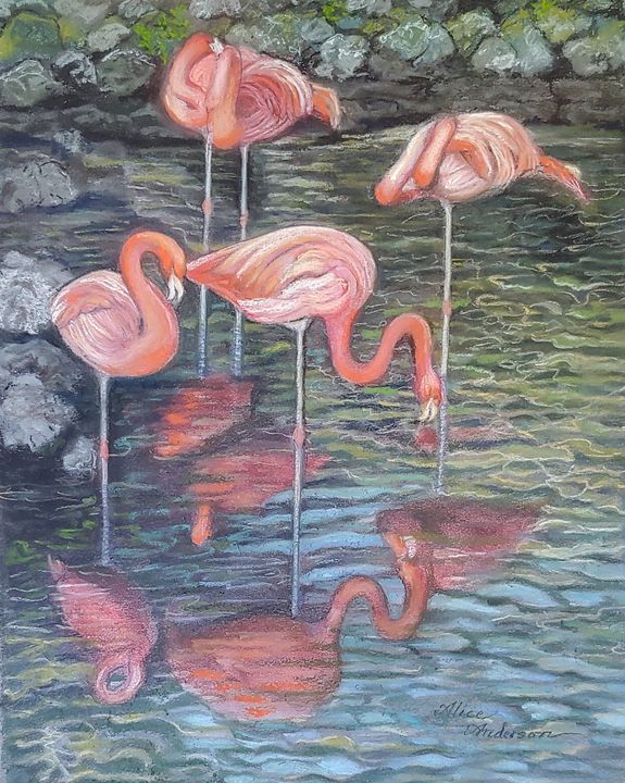 Just a Splash of Color - Alice Artist Studio - Paintings & Prints ...