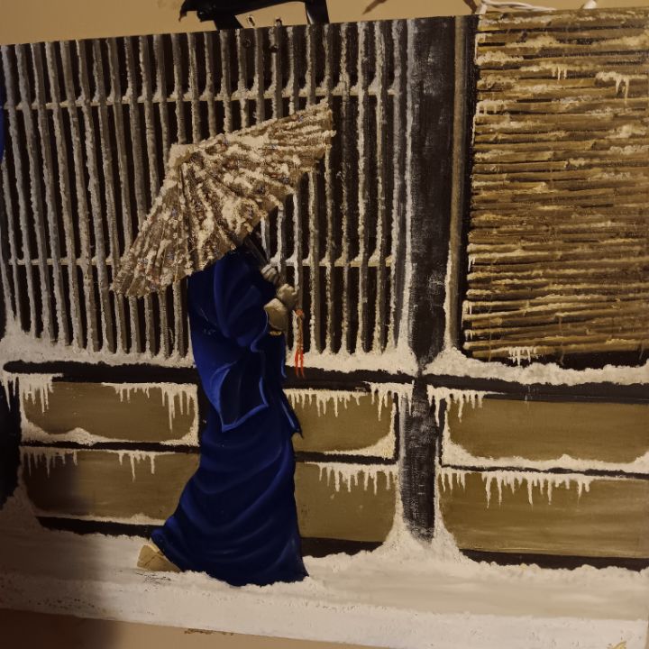 A Summer Walk - Zaiden - Paintings & Prints, People & Figures ...