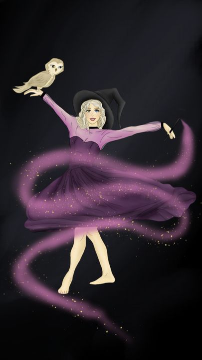 Dancing Witch - MacLeod Art - Digital Art & AI, Fantasy & Mythology ...