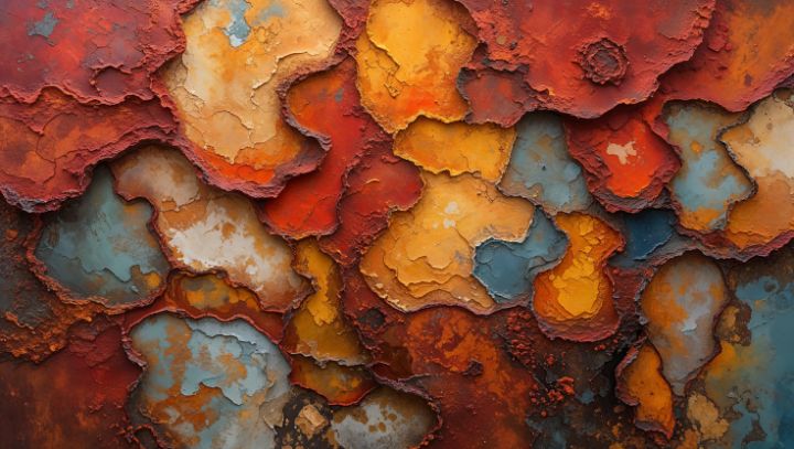 Abstract painting mimicking weather - Agustin Beautiful Art - Paintings ...