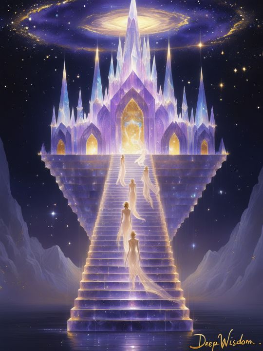 Celestial Palace Beyond the Stars - DeepWisdom - Digital Art & AI, Fantasy & Mythology, Other ...
