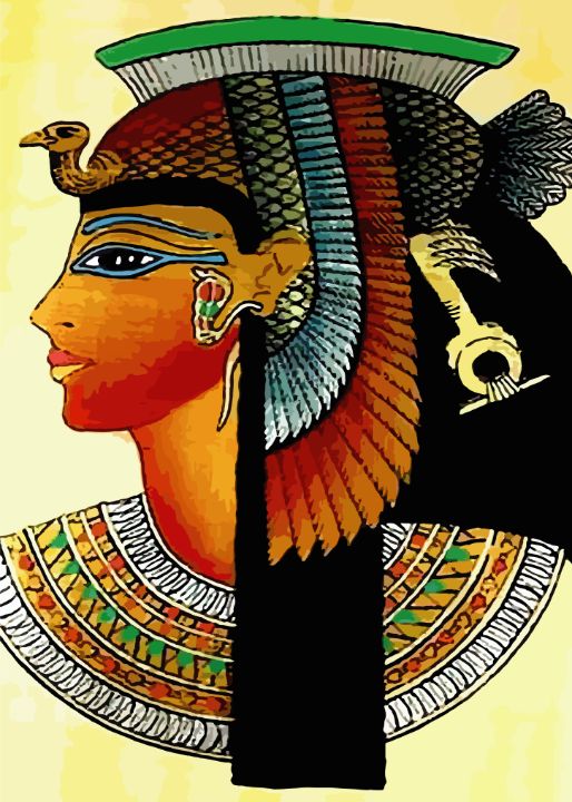 ancient egyptian queen Cleopatra - RoqyaArt - Drawings & Illustration ...