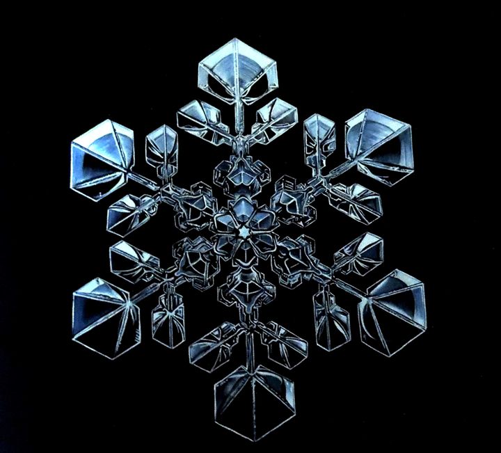 snowflake - EarthArt - Paintings & Prints, Landscapes & Nature, Other ...