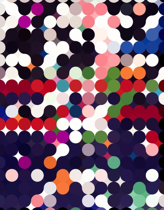 Dotrix - bloomquistvisual - Digital Art, Abstract, Color - ArtPal