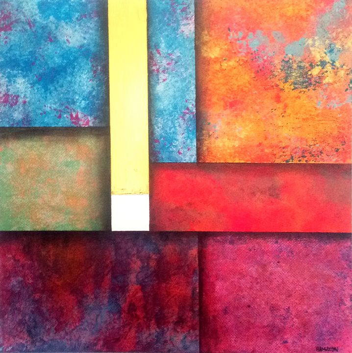 Golden Rule #4 - Peter Hamilton - Paintings & Prints, Abstract, Other ...