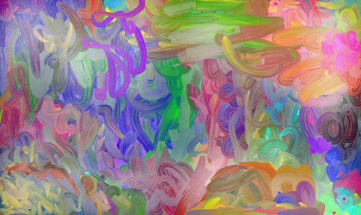 Abstract Color_1 - TERRYKILD_STORE - Paintings & Prints, Abstract ...