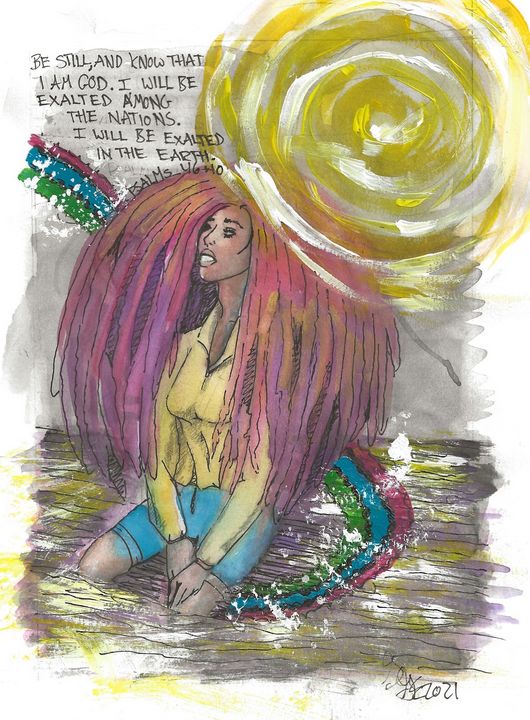 Serenity - Atizay Pasyon - Drawings & Illustration, Religion ...