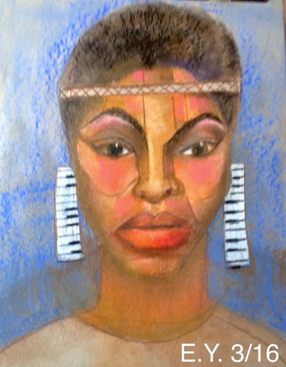 Ms. Simone - Art-Completes The Circle - Paintings & Prints, Abstract ...