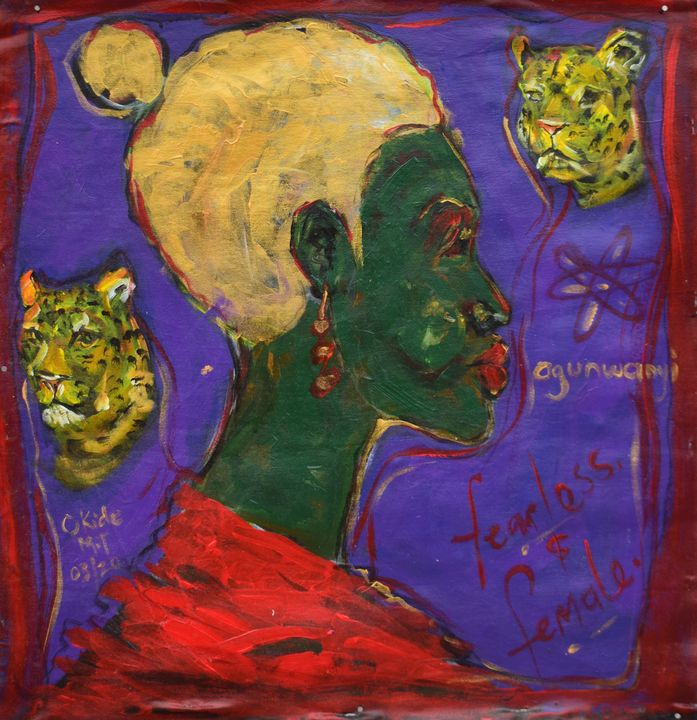 Neutron Nubians: Agu Nwanyi - Okide M.T - Paintings & Prints, Ethnic ...