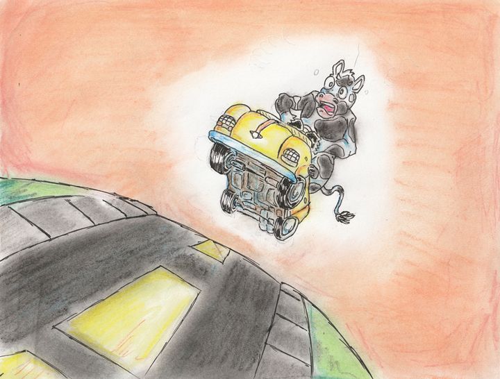 Mad Cow Road Rage by Andy Anderson - The KC Krimsin Kollection ...