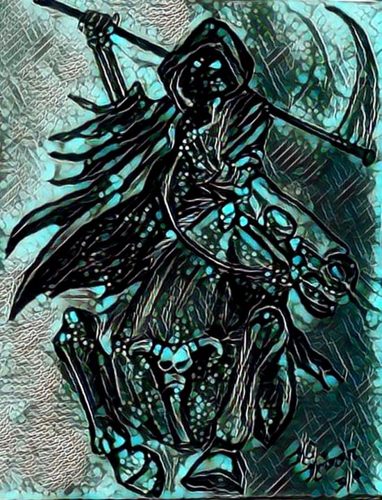 Lil' Blue Riding Reaper ~KC Krimsin - The KC Krimsin Kollection ...