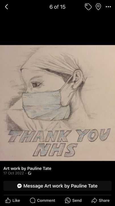 Thank you NHS - Pauline Tate - Drawings & Illustration, People ...