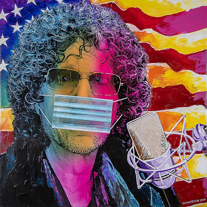 HOWARD STERN 19 - Sam Schwartz Artwork - Paintings & Prints, People ...