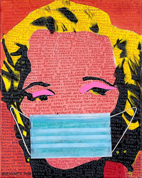 MARYLIN 19 - Sam Schwartz Artwork - Paintings & Prints, People ...
