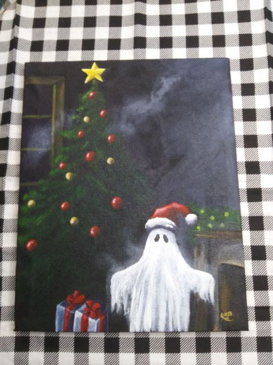 Christmas spirit - Art By Katherine - Paintings & Prints, Holidays ...