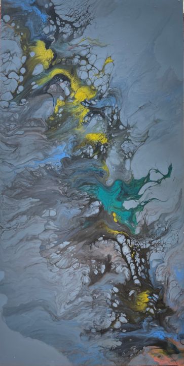 Coy Fish - Pour Productions & The Pour Art Initiative - Paintings ...