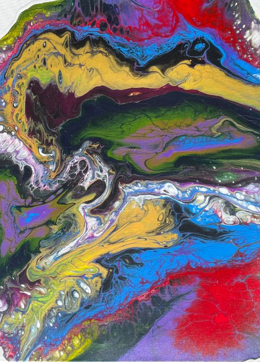 Tripping Through the Color Realm - Pour Productions & The Pour Art ...