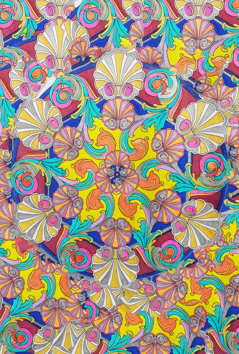 Sea shell mandala blend - Edy Art Gallery - Paintings & Prints ...