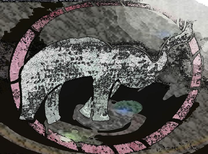 Bamboo Elephant Wheel Five - Tata Kimfa - Drawings & Illustration ...