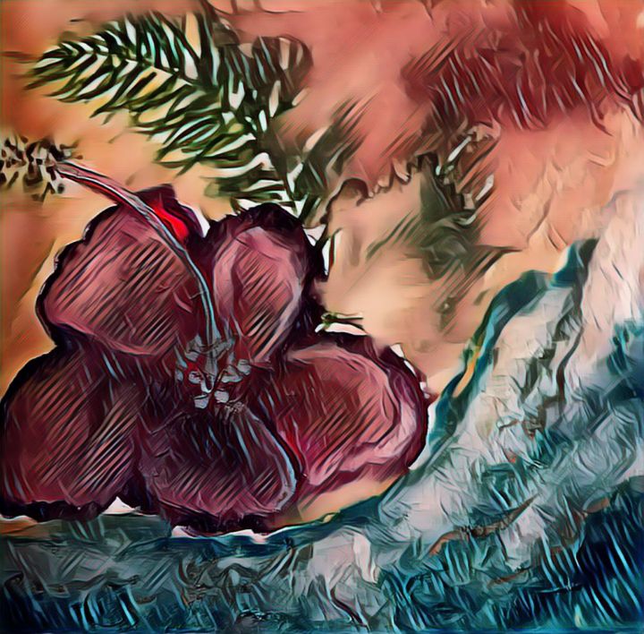 Paradise - Deliska's Creations - Paintings & Prints, Flowers, Plants ...