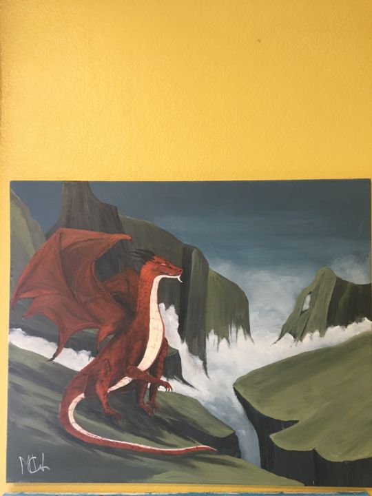 Drako - Calming art by mcw - Paintings & Prints, Fantasy & Mythology ...