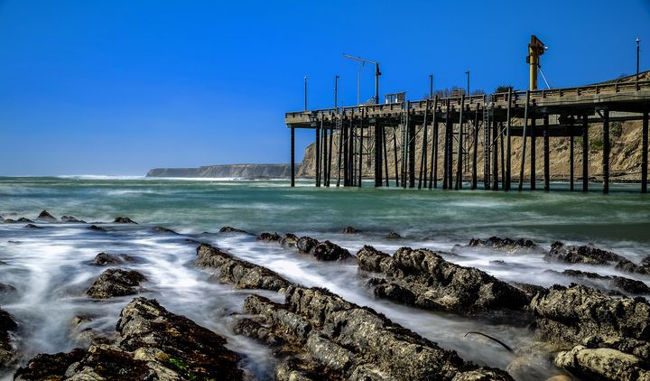 Low Tide At The Pier - Rob Steele Photography - Photography, Landscapes ...