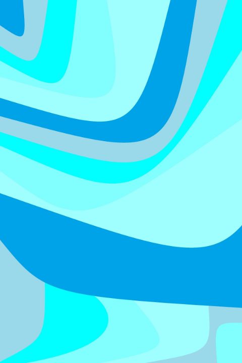 Blue types - Strongqueen - Paintings & Prints, Abstract, Color - ArtPal