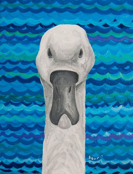 Puddles - the Blue Pixie - Paintings & Prints, Animals, Birds, & Fish ...