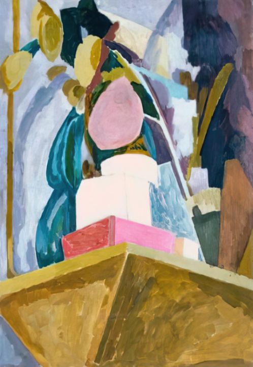 STILL LIFE ON CORNER OF A MANTELPIEC - Vanessa Bell - Paintings ...