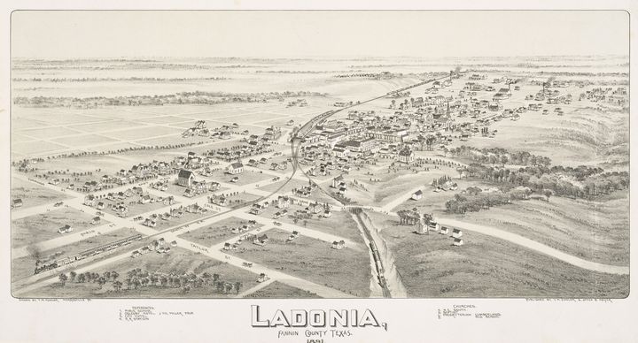 Thaddeus Mortimer Fowler~Ladonia, Fa - Canvas printing - Paintings ...