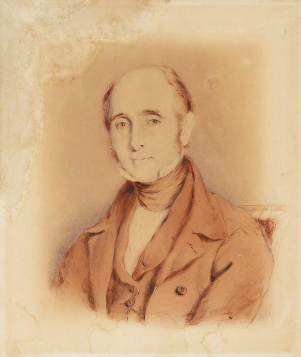 Thomas G. Wainewright~Portrait of He - Canvas printing - Paintings ...