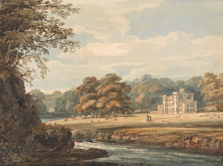Thomas Gilding~Chalfont House, Bucki - Canvas printing - Paintings ...