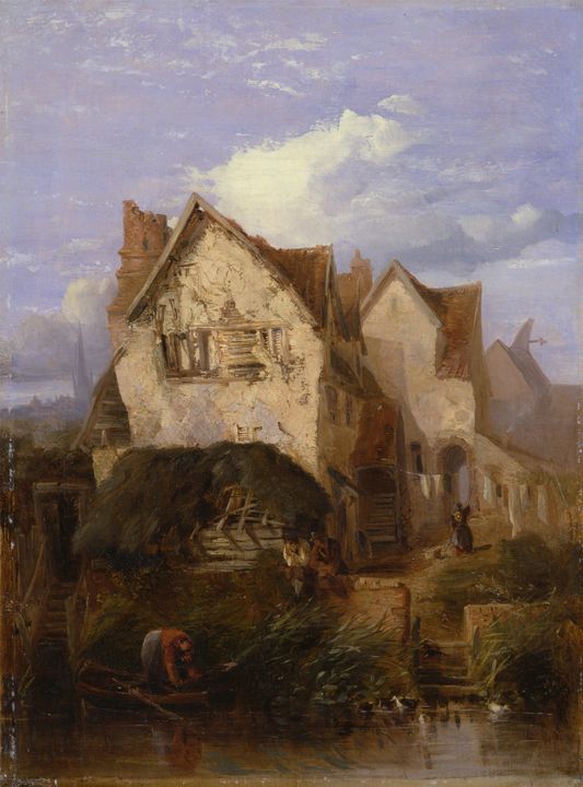 Thomas Rand~A View Near Norwich - Canvas printing - Paintings & Prints ...