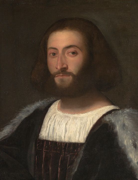 Titian~Portrait of a Man5958 - Canvas printing - Paintings & Prints ...