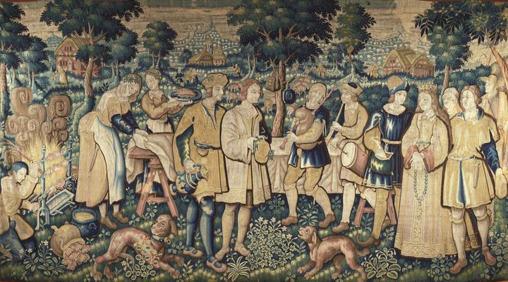 Unknown~Gombault and Macé’s marriage - Canvas printing - Paintings ...