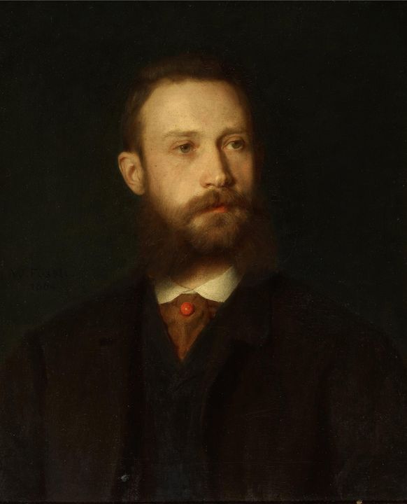Wilhelm Füssli Portrait Of A Gentlem Canvas Printing Paintings