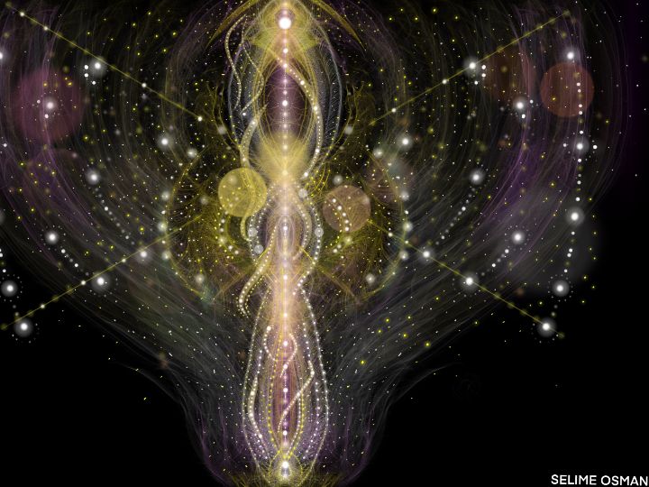 Divine Unification - Healing Art of Light - Digital Art & AI, Abstract ...