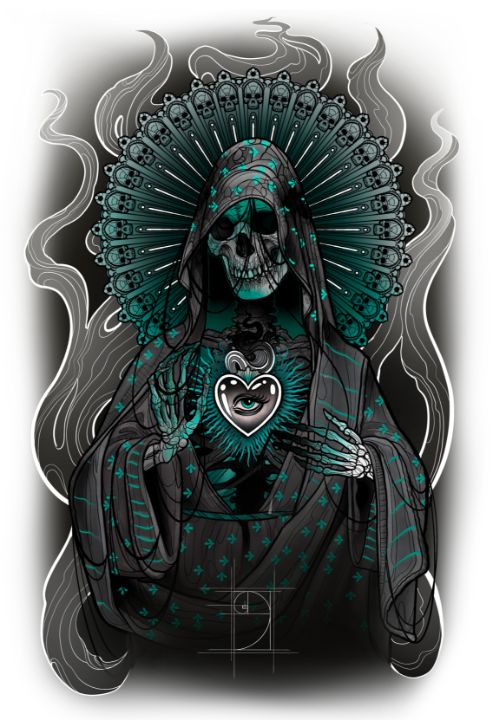 The Reaping - Craig Lee’s tattoo art - Paintings & Prints, Religion, Philosophy, & Astrology ...