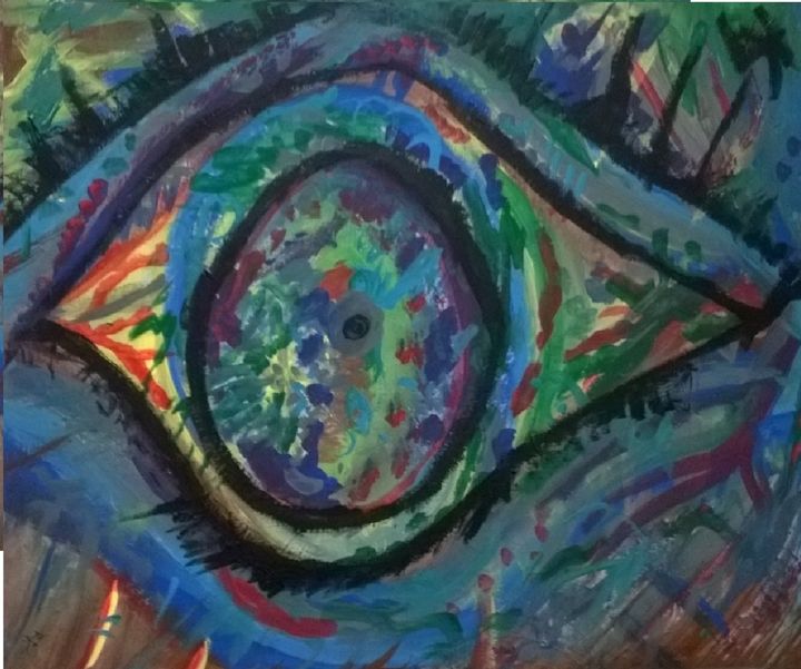 Eye of Wisdom - The Awakening of my Soul - Paintings & Prints, Religion ...
