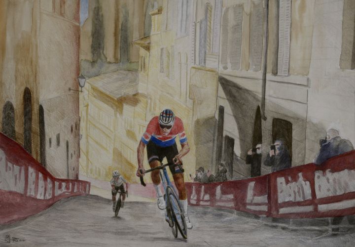 Strade Bianche 2021 - Pete McCabe - Paintings & Prints, Sports ...
