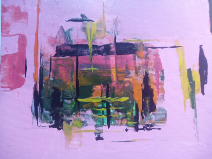 Trapped - Art by Gilbert - Paintings & Prints, Abstract, Irregular ...