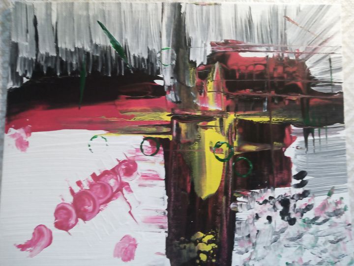 Strom - Art by Gilbert - Paintings & Prints, Abstract, Irregular Forms ...